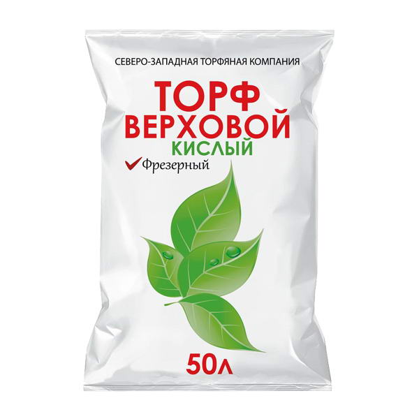 Торф верховой кислый 50л | Рассада цветов и овощей.